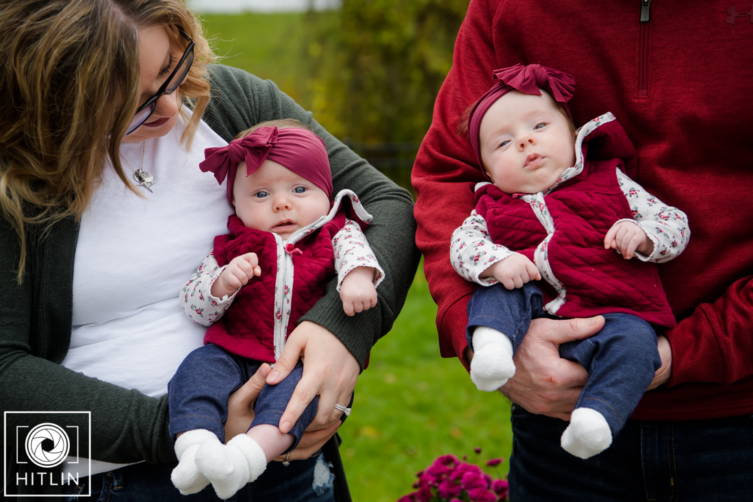 The Noonan Family Twin Session Albany NY Family Photographers | Hitlin ...